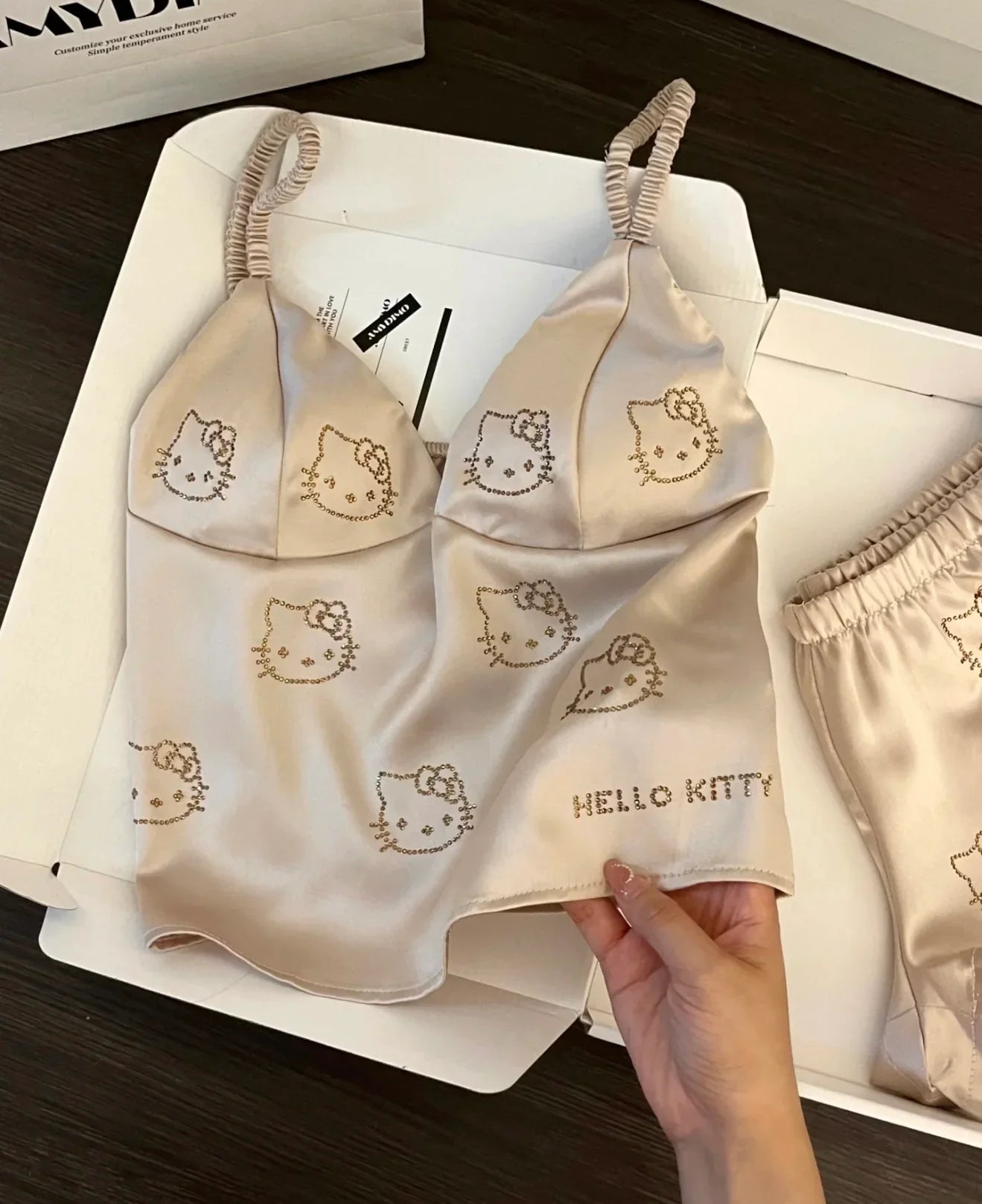 Hello Kitty Silky Pajama Set – ashwoodcollective